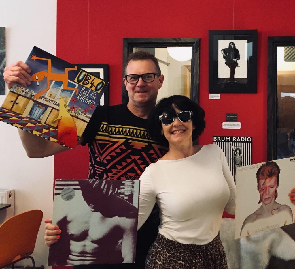 'Iconic Album Art' - Brum Radio - Listen Back - Kirk Andrews Art